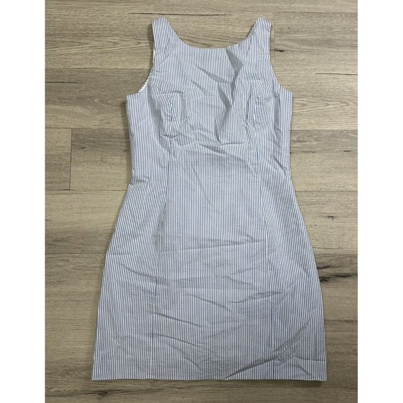 Southern Tide | Dresses | Southern Tide Dress Size 4 Seersucker White ...